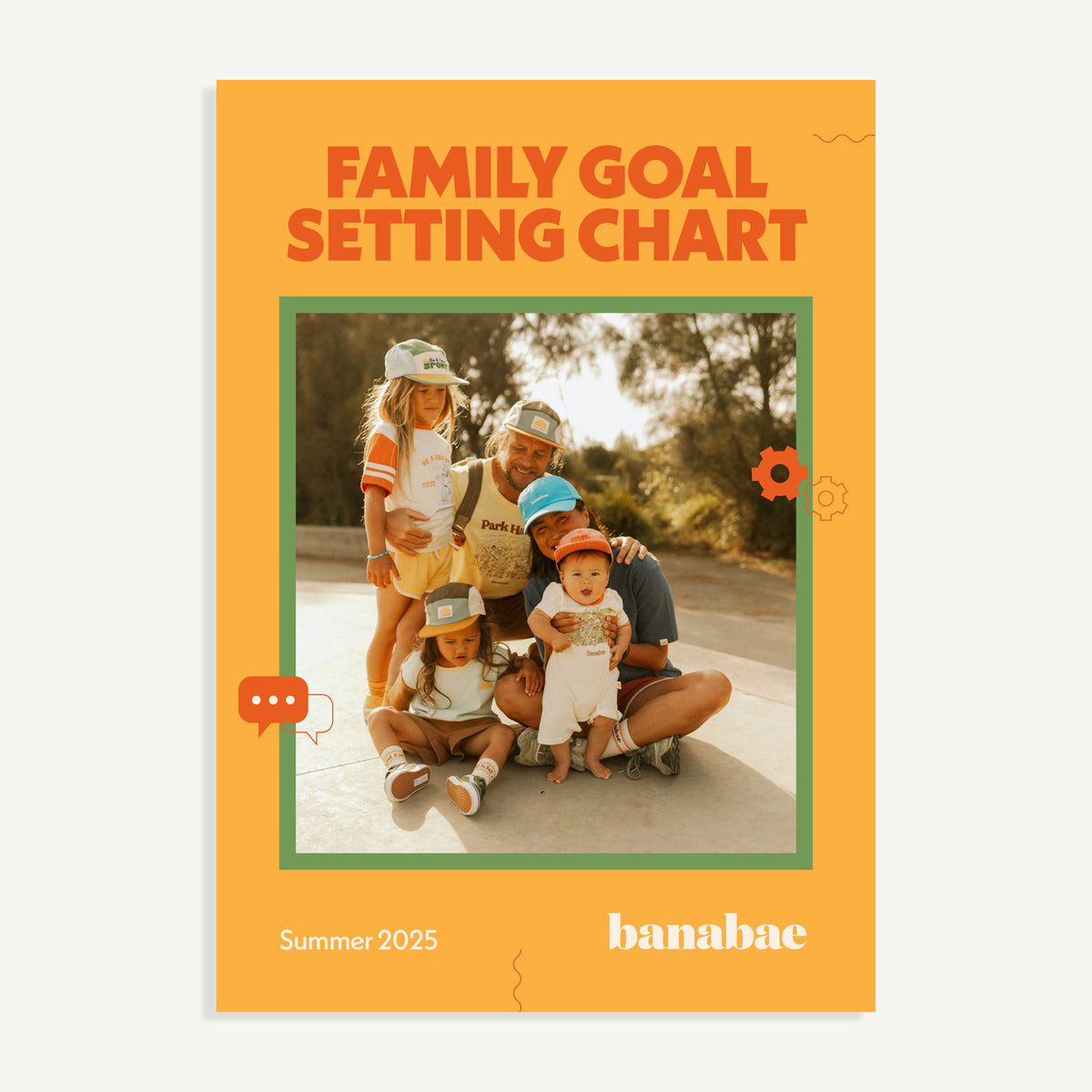 2025 Family Goal Setting & Growth Chart - FREE DOWNLOAD | Banabae