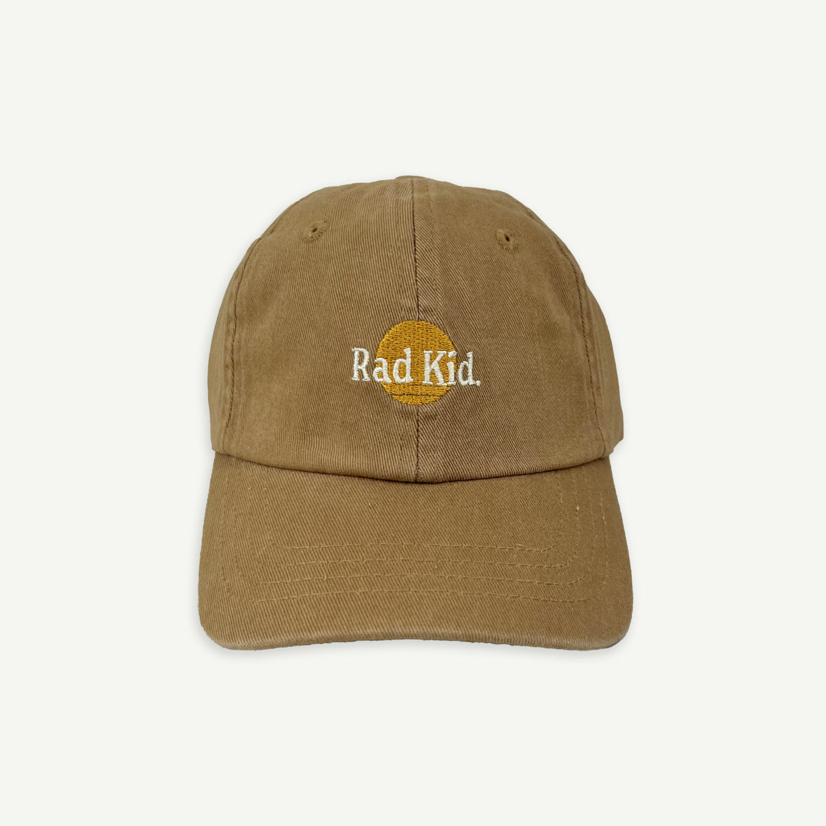 Rad Kid Washed Baseball Cap - Desert Sand | Banabae