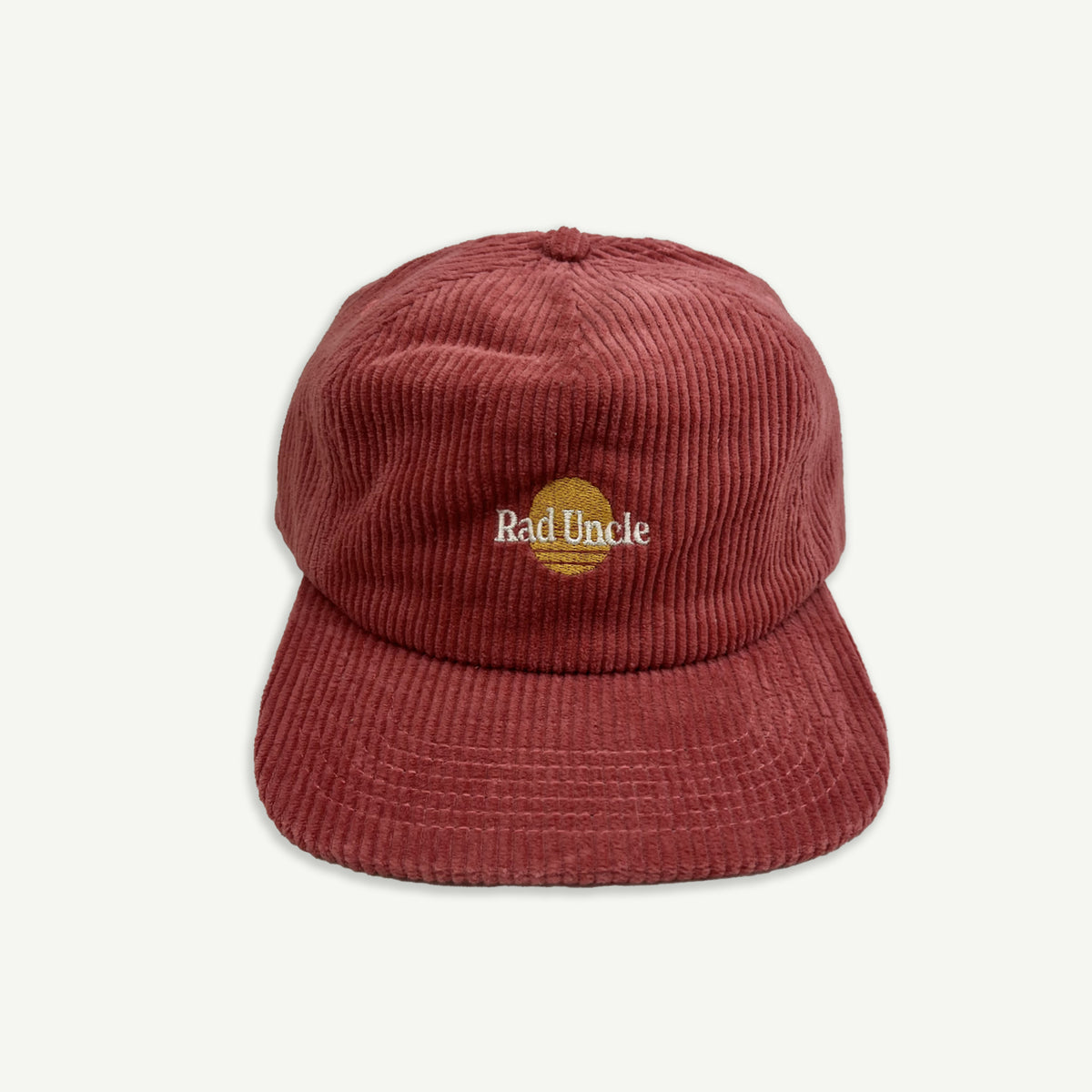 Rad Uncle Cord Cap - Eco Red | Banabae